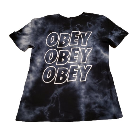 Obey | Shirts | Obey Worldwide Tshirt Black White Mens Small S Andre ...